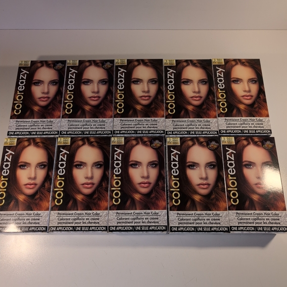 ColorEasy | Hair | Pkg Coloreazy Hair Color Kit Medium Auburn | Poshmark